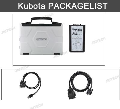 FOR KUBOTA DIAGNOSTIC KIT PYTHON FOR KUBOTA DIAGMASTER PYTHON INTERFACE KUBOTA TAKEUCHI DIAGNOSTIC TOOL+CF54 LAPTOP