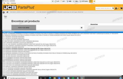 중국 2023 JCB 농업 건설 진단 스캐너 도구 JCB 마스터 예비 부품에 대한 전체 세트 진단 + CFC2 판매용