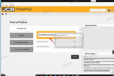 중국 2023 JCB 농업 건설 진단 스캐너 도구 JCB 마스터 예비 부품에 대한 전체 세트 진단 + CFC2 판매용