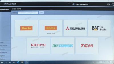 China Truck Tool Support For Order Picker Models From Rocla, Nichiyu, Mitsubishi, Et UniCarriers, TCM for sale