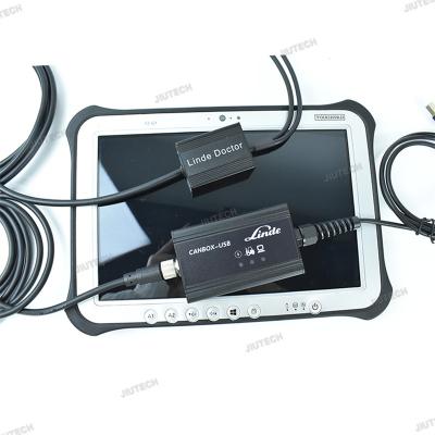 中国 使用可能 FZ G1 タブレット+リンデ Canbox とリンデ パスファインダーと医師のためのリンデ LSGリンデフォークリフトソフトウェア 販売のため