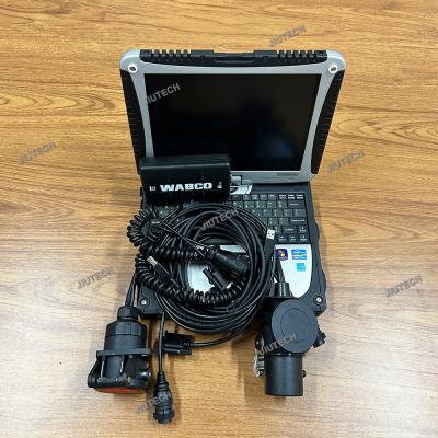 Cina Per lo strumento diagnostico WABCO KIT Trailer and Truck Diagnostic System Interface (WDI) Heavy Duty Scanner+laptop cf19 in vendita