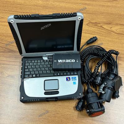 Cina Per lo strumento diagnostico WABCO KIT Trailer and Truck Diagnostic System Interface (WDI) Heavy Duty Scanner+laptop cf19 in vendita