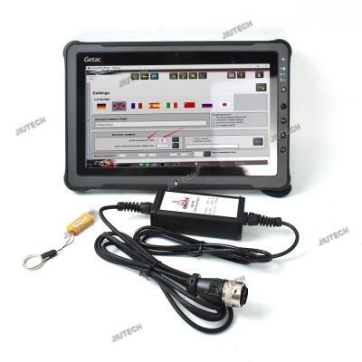 Китай F110 Tablet+For Deutz Decom Автодетектор Serdia 2010 Для контроллеров грузовых автомобилей EMR 2/3/4 Диагностический и программирующий инструмент продается