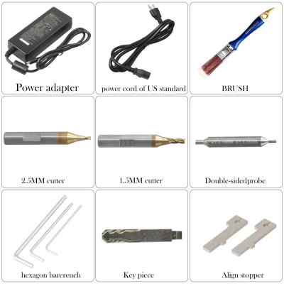 China Xhorse DOLPHIN XP007 XP-007 Máquina de corte manual de chaves para chaves a laser, buracos e chaves planas à venda