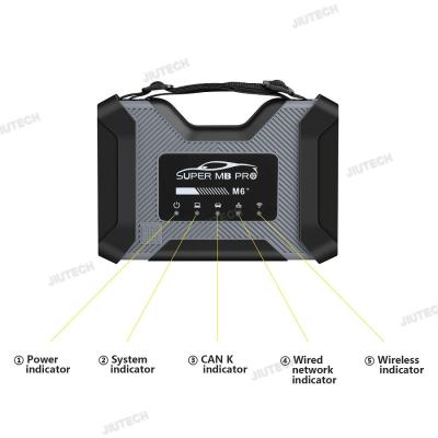 China Super MB Pro M6 Plus M6+ For Benz Car Truck Diagnosis Tool Full DOIP V2023.12 SSD F110 Tablet I5 Generation Tablet for sale