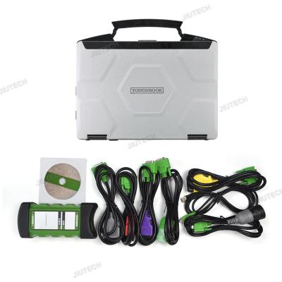 Cina 2024   DLA+2.0 Interfaccia del veicolo Diesel Heavy Duty Truck Scanner Fleet Diagnostic Tool e CF54 in vendita