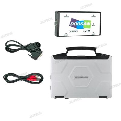 Chine CF54 Laptop + For Doosan Diagnostic Tool DOOSAN Uvim Engine Fault Detector DDT SCR DPF DCU ECU Excavator Scanner Tool à vendre
