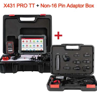 China LAUNCH X431 PRO TT Car Diagnostic Tools DBScar VII VCI CAN FD Auto OBD2 Scanner 37+ Reset ECU Coding Active Test pk X431 for sale