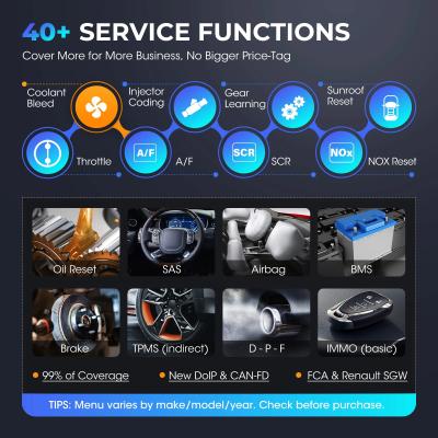 중국 오텔 맥시프로 MP900E MP900 E OBD2 스캐너 진단 도구 MP808 BT PRO MS906의 양방향 키 코딩 판매용