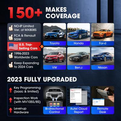 중국 진단 도구 오텔 MK808S 자동차 진단 쌍방향 제어 자동차 스캐너 IMMO 키 코딩 PK MX808S MK808BT 판매용