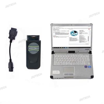Cina Per il VOCOM II Truck Excavator Diagnostic Tool VOCOM 2 Mini 88894200 Supporta EUR6 FH/FM4 Premium Tech Tool + CFC2 Laptop in vendita