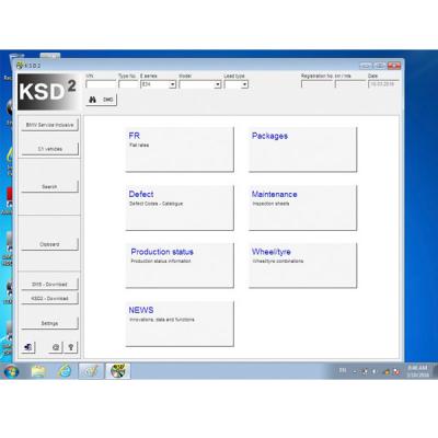 Chine Le plus défunt logiciel de BMW ICOM HDD Windows 7 avec la programmation d'ingénieurs à vendre