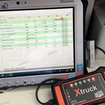 중국 다중 브랜드 XTRUCK HDD Y009 디젤 엔진 진단 도구 자동 코드 리더 OBD 진단 도구 차량 스캐너 판매용