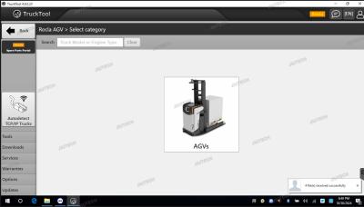 China Universal Forklift Diagnostic Tool TruckTool For Resetting AGV Model Service Counter Wizard For MITSUBISHI, ET, TCM, UNI for sale