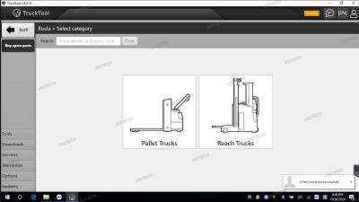 China Universal Forklift Diagnostic Tool TruckTool For Resetting AGV Model Service Counter Wizard For MITSUBISHI, ET, TCM, UNI for sale