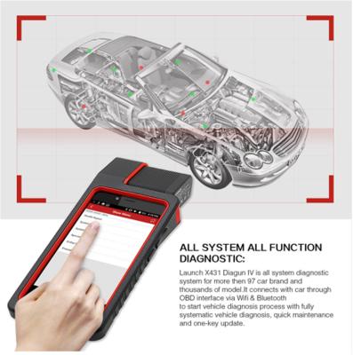 China LAUNCH X431 Diagun IV Full system diagnostic tool 2 year free up date x-431 diagun iv Bluetooth/Wifi Scanner good than d for sale