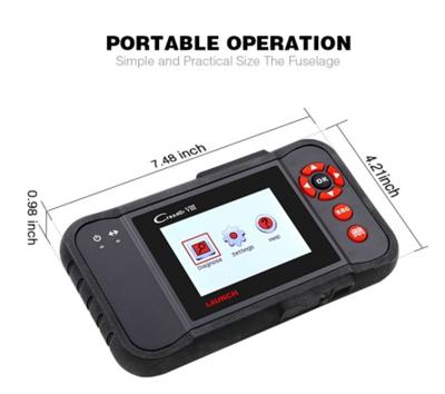 China Creader VIII 8 LAUNCH Official Professional full obd2/eobd code reader Scanner Creader VIII 8 diagnostic Engine/ABS/SRS/ for sale