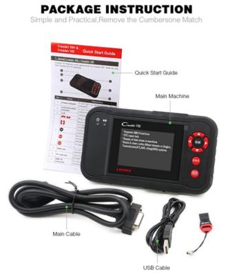 China Creader VIII 8 LAUNCH Official Professional full obd2/eobd code reader Scanner Creader VIII 8 diagnostic Engine/ABS/SRS/ for sale