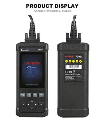 China 100% Original Launch DIY Code Reader CReader 7001F Full OBD 2 test + 6 Special functions with Lifetime free up date Onli for sale