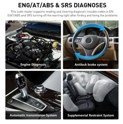 중국 CRP 123 스캐너 PK Creade에 Creader CRP123 obd2 eobd 부호 독자 자동 진단 기구 시험 엔진 아BS SRS 에어백을 발사하십시오 판매용