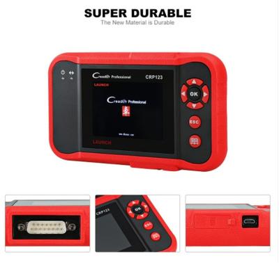 China launch Creader professtional CRP 123 OBDII Code Reader Scanner 3.5' TFT LCD dIsplay CRP123 Scan tool free upgrade no Lim for sale