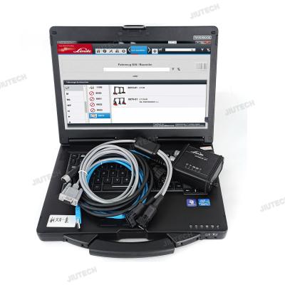 Китай Диагностический комплект для вилочных погрузчиков Linde Canbox BT с ноутбуком CF53 продается