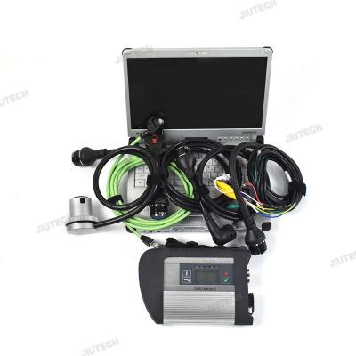 China MB Star C4 Plus DOIP WIFI Function Diagnostic Tool CFC2 Laptop SD Connect C4 DTS Monaco/Vediamo For Benz Car W223 W206 for sale
