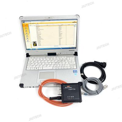 China Herramienta de escáner de carretilla de montacargas 8.21 para STEDS aún CANBOX+CFC2 portátil 50983605400 Incado Can Bus con software para herramienta de diagnóstico aún en venta