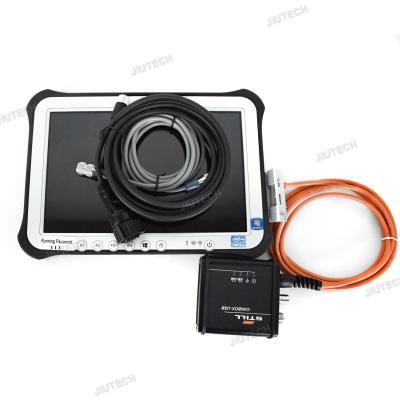 Cina Forklift per ancora CANBOX 2+FZ G1 tablet Incado 50983605400 STEDS 8.21 Can Bus con software per ancora Diagnostica Strumento Forklift Scanner Tool in vendita