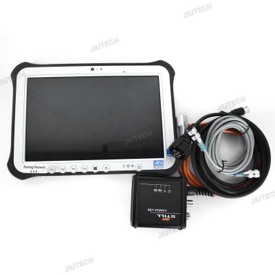 Cina Forklift per ancora CANBOX 2+FZ G1 tablet Incado 50983605400 STEDS 8.21 Can Bus con software per ancora Diagnostica Strumento Forklift Scanner Tool in vendita