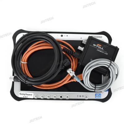 Cina Forklift per ancora CANBOX 2+FZ G1 tablet Incado 50983605400 STEDS 8.21 Can Bus con software per ancora Diagnostica Strumento Forklift Scanner Tool in vendita