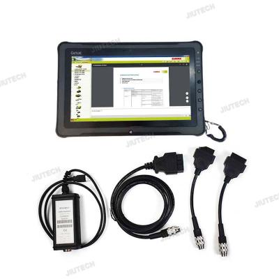 China Getac F110 Tablet+FOR CLAAS System CDS 7.51 Plus CANBUS MetaDiag Agriculture Construction Truck Excavator CLASS Diagnostic Tool for sale