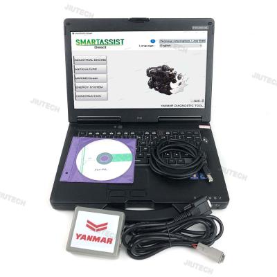 Cina Per YANMAR strumento di servizio diagnostico per Yanmar motore diesel agricoltura escavatore trattore strumento diagnostico con portatile CF53 in vendita