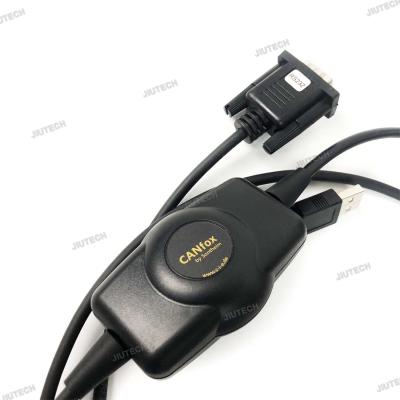 China CANfox-Schnittstelle Deutsch Kabel Einfaches und freundliches Motordiagnostikwerkzeug für Liebherr für Radlader/Telehandler mit CFC2-Laptop zu verkaufen