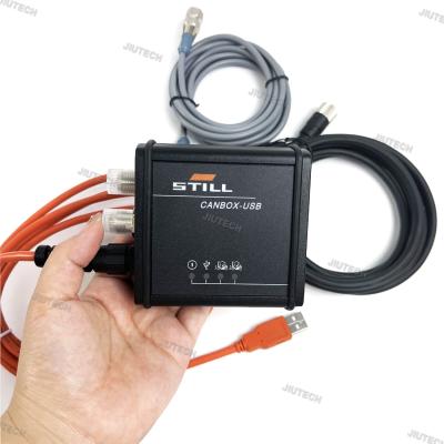 Cina Per il carrello elevatore Canbox 50983605400 Cavo diagnostico Still Box Can Bus Line Still CANBOX 2 Strumento diagnostico con Getac V110 Laptop in vendita
