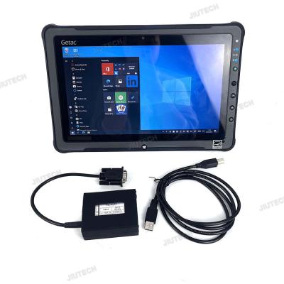 China F110 Tablet with Jungheinrich Forklift Incado Diagnostic Interface USB Connect Cable Judit Forklifts Diagnosis Tool for sale
