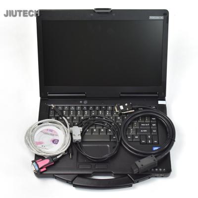 China Für Mitsubishi Gabelstapler 16A68-00500 Auto Gabelstapler Diagnose-Scanner-Kabel für MITSUBISHI Hebezeug Diagnosewerkzeug und CF53 Laptop zu verkaufen