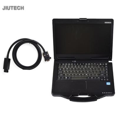 China CF53 Laptop For Mitsubishi Forklift 16A68-00500 For Mitsubishi ET 12 Pin Cable Auto Forklift Diagnostic Scanner Cable For MITSUBISHI Lift Diagnostic Tool for sale