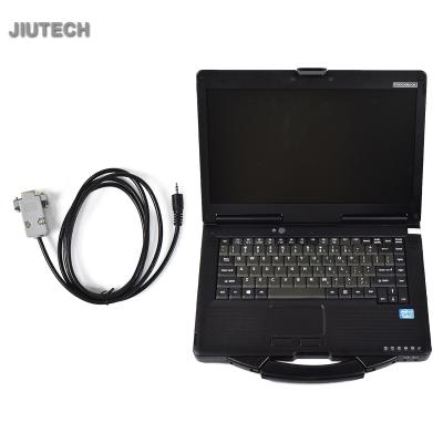 China CF53 Laptop with For Mitsubishi ET Round Pin Cable Forklift Diagnostic Cable for MITSUBISHI Diagnosis 16A68-00500 Adapter Cable Lift Truck Diagnostic Scanner Tool for sale
