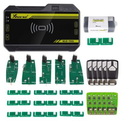 China Xhorse VVDI MLB TOOL Key Programmer with Solder-free Adapter XDMLBPGL Kit and 5pcs XSMA41EN Audi Style MLB 3 Buttons Key for sale