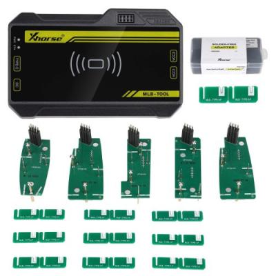 Китай Xhorse VVDI MLB TOOL программатор ключей с бессварочным адаптером XDMLBPGL Kit и 5 ключами XSMA41EN Audi Style MLB с 3 кнопками продается