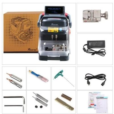 China Xhorse Dolphin II XP-005L XP005L Automatic Portable Key Cutting Machine with Adjustable Screen and Built-in Battery for sale