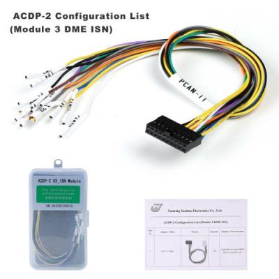 China Yanhua Mini ACDP-2 BMW CAS Package con módulo CAS de módulo 1 y módulo ISN de módulo 3 y panel de interfaz de banco N20/N55/B38 en venta