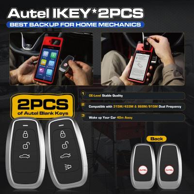 China 2025 Autel MaxiIM KM100 KM100E Universal Key Generator Kit Support Transponder Reading/ Cloning and IMMO Learning Free Update Online Lifetime for sale