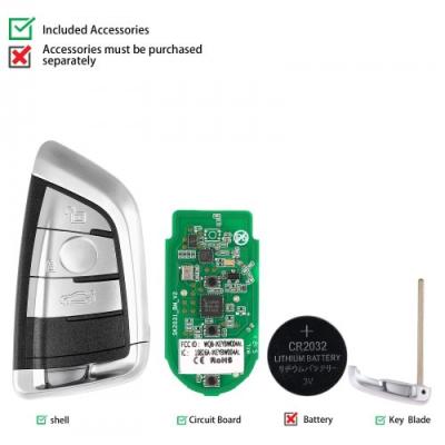 China utel MaxiIM KM100 KM100E Universal Key Generator Plus 5pcs Autel Razor Style Universal Key Compatible with 700+ Car Makes for sale