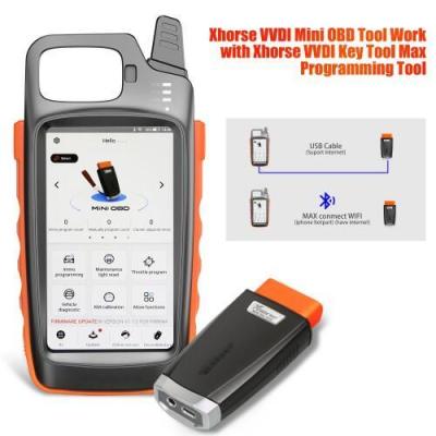 Κίνα Xhorse VVDI Key Tool Max + MINI OBD Tool + Toyota 8A Adapter για Όλα τα Κλειδιά Χωρίς Κλειδί Δωρεάν Καλώδιο Ανανέωσης προς πώληση