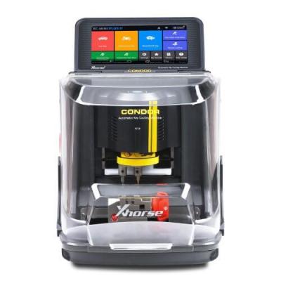 China Xhorse Condor XC-MINI Plus II Key Cutting Machine Support Car Motorbike Household Keys with Free M3 and M5 Clamps for sale
