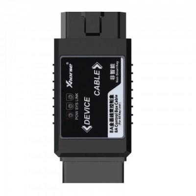 Cina Adattatore Xhorse VVDI Toyota 8A Non-Smart Key All Keys Lost Supporta VVDI2, Key Tool Max+ Mini OBD Tool, Key Tool Plus in vendita