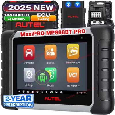 China Autel MaxiPRO MP808BT Pro OE-Level Vollsystemdiagnosetool mit ECU-Codierung Erneuerung Verborgenes Upgrade von MS906 MP808 DS808 zu verkaufen